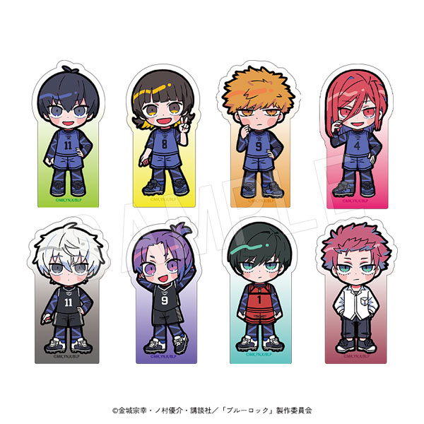 ブルーロック_トレーディングアクリルマスコット(寺田てらコラボ)【BOX/8個入り】 - Colleize - 日淘任意门